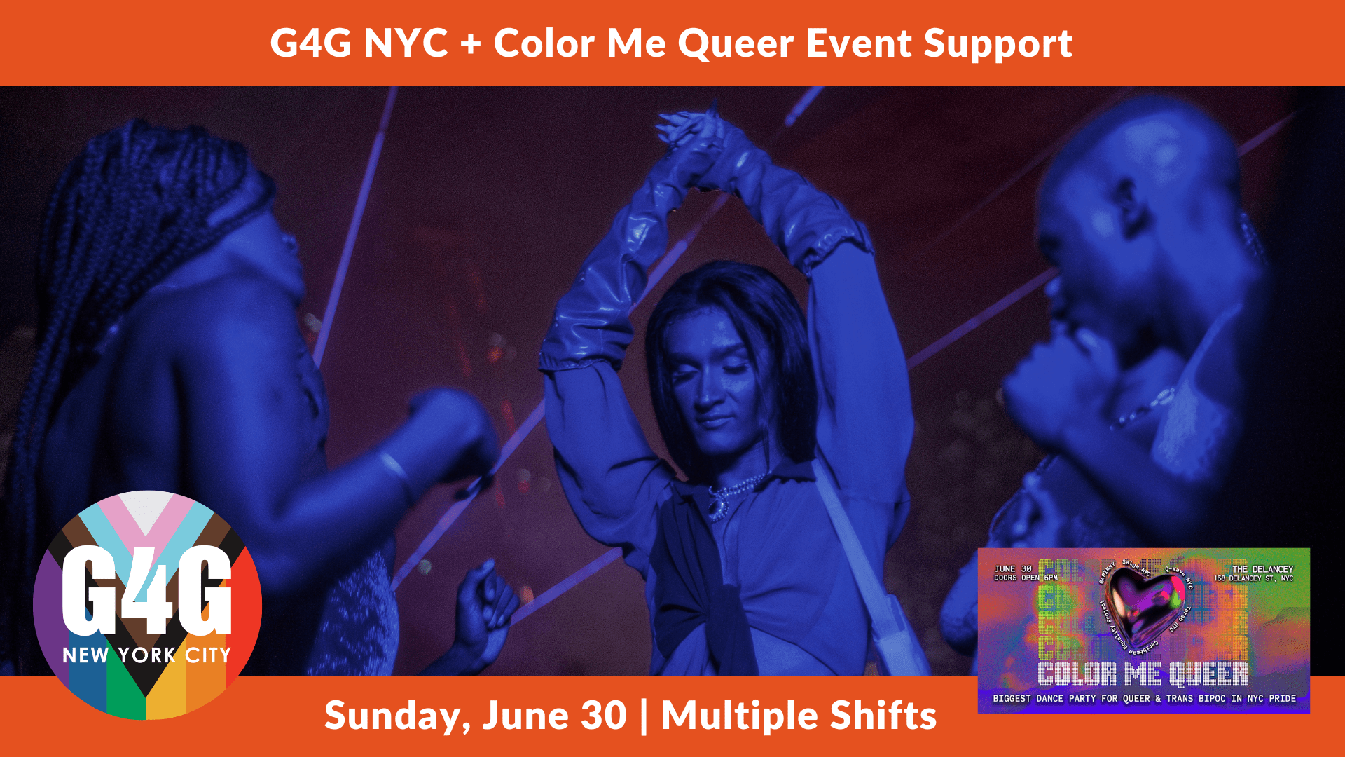 G4G + Color Me Queer Event Support | June 30, 2024 - Gay for Good ...