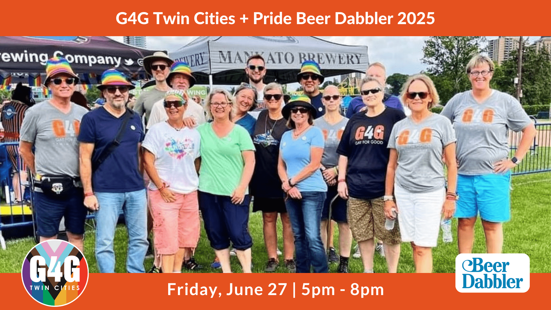 G4G Twin Cities + Pride Beer Dabbler 2025 | June 27, 2025 - Gay for ...