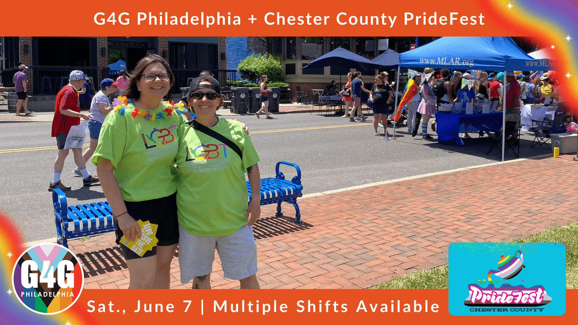 G4G Philadelphia + Chester County Pridefest | June 7, 2025 - Gay for ...
