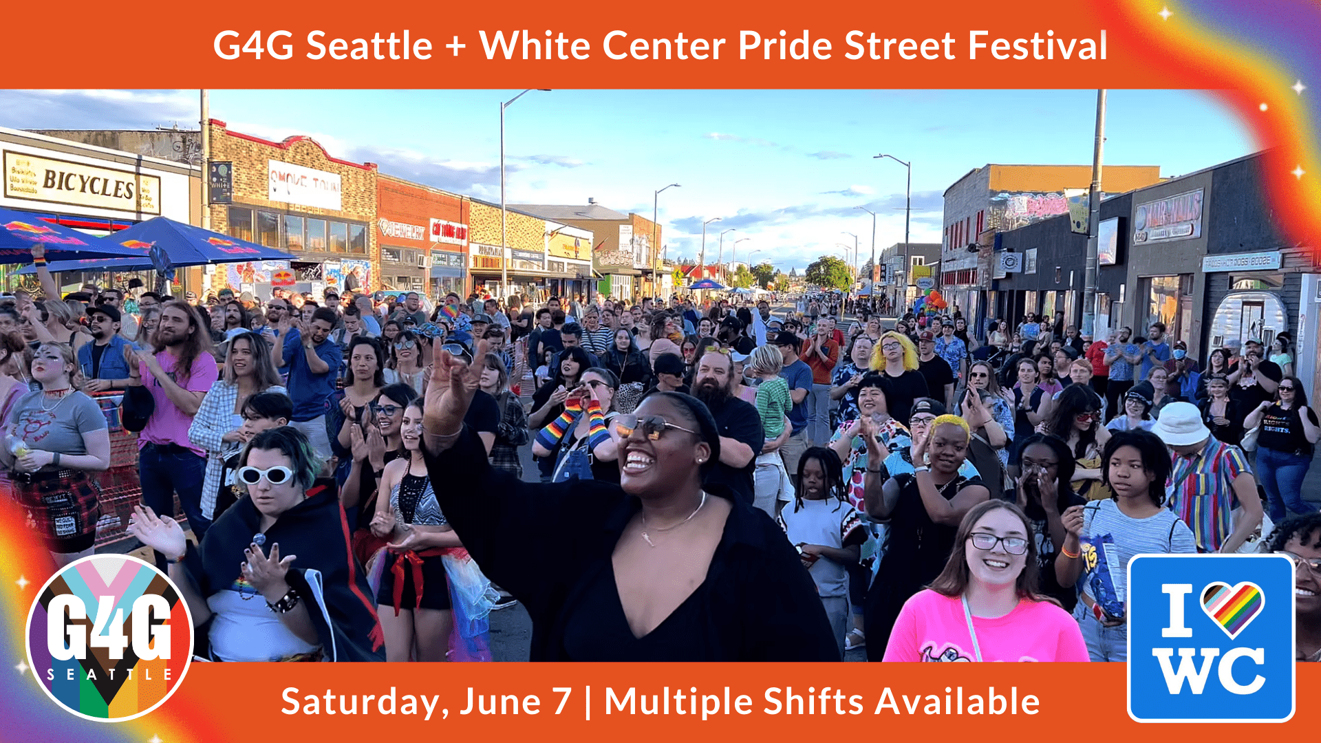 G4G Seattle + White Center Pride Street Festival | June 7, 2025 - Gay ...